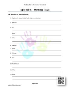 The Men Who Built America – Complete Worksheets – Dialect Zone ...