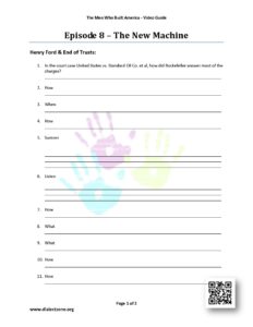 The Men Who Built America – Complete Worksheets – Dialect Zone ...